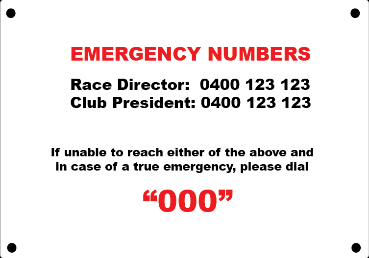 Race Plates